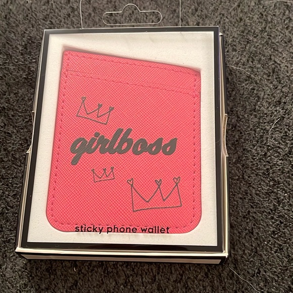Accessories | New Girlboss Girl Boss Sticky Phone Wallet J4 | Poshmark